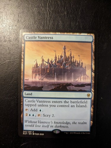 Castle Vantress - Throne of Eldraine MTG NM Unplayed | eBay