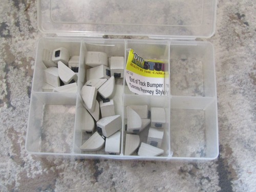 LOT of 28 HO SCALE Model Railstuff Pennsy Style Concrete BUMPING POST ...