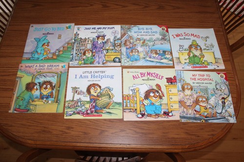 8 Mercer Mayer Little Critter Picture Lot Books Mom Dad Hospital Dream ...