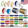 GLOSS BLACK Roll Vinyl Pinstriping Pin Stripe Car Motorcycle Tape Decal ...