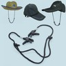 Capsurz Hat Retainer Chin Strap Clip On Hat Cord Motorcycles Boating ...
