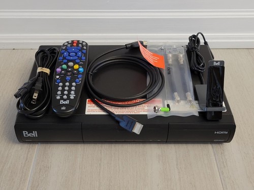 Bell 9400 HD PVR Satellite Receiver Dual Tuner With Remote 5.4 IR 1tb ...