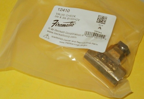 BRAND NEW 3/8 PIPE FIROMATIC CHECK VALVE B100HCV | eBay