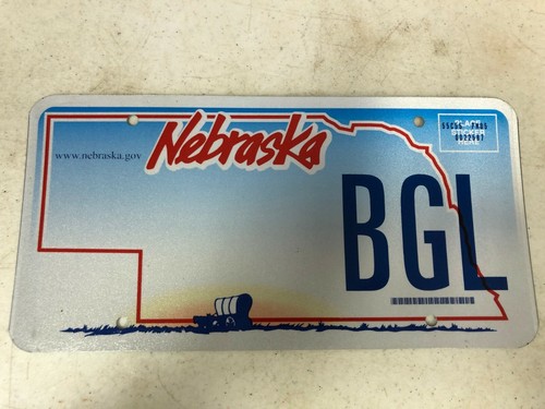 Expired NEBRASKA License Plate BGL | eBay