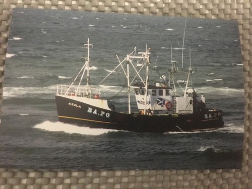 Azula - BA70 - Trawler - British Boat / Ship - Photograph - 15x10cm | eBay