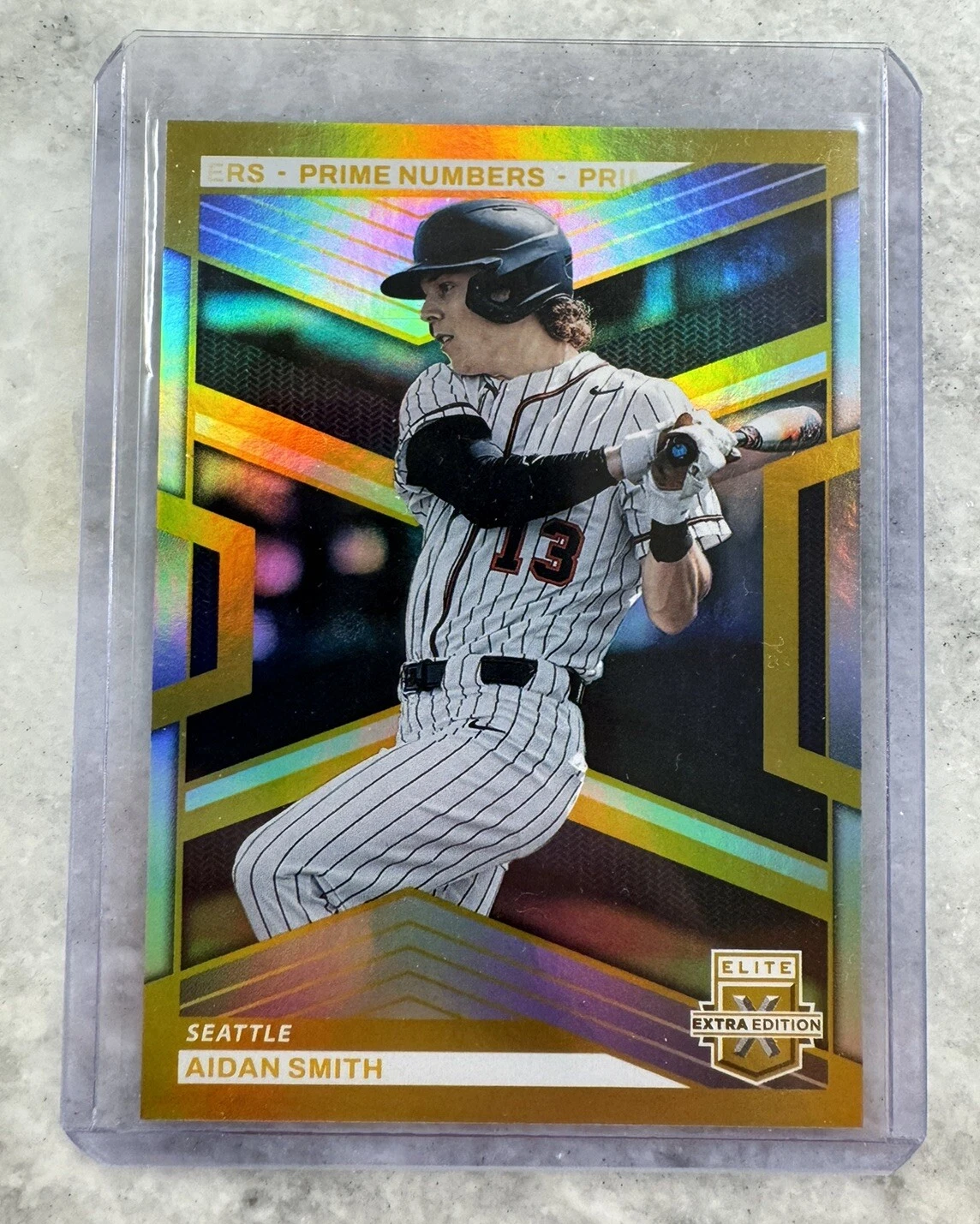 Aidan Smith 2023 Elite Extra Edition #98 Prime Numbers Gold /24 Price ...