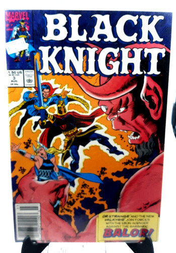 BLACK KNIGHT #3 Marvel Comics 1990 1st Solo Series DR STRANGE New ...
