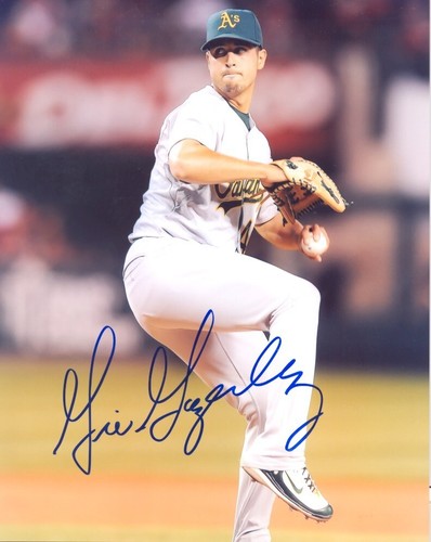 Gio Gonzalez Oakland A's Autographed 8x10 Photo with COA | eBay