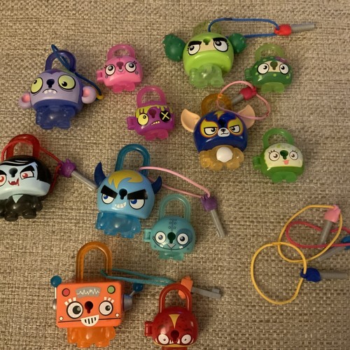 Hasbro Lock Stars Lot - Lock Figures, Mini Lock Pals, Keys, & Charms | eBay