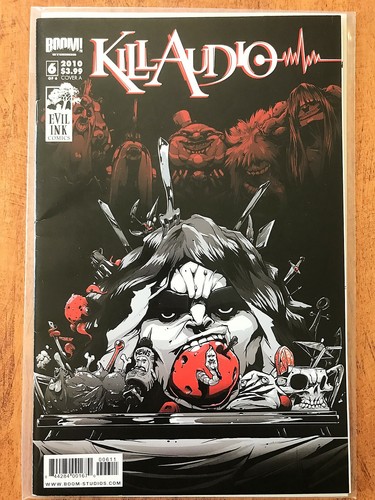 KILL AUDIO #6 COVER A BOOM COMICS CLAUDIO SANCHEZ COHEED AND CAMBRIA ...