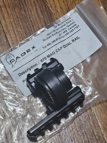 cadex remington 870 mag cap rail | eBay
