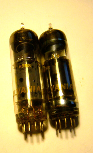 SYLVANIA 6BM8 pair TUBES | eBay