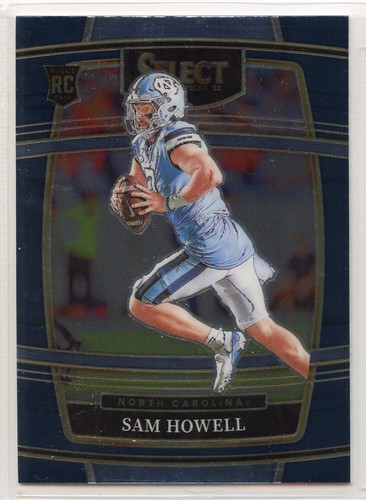 2022 Panini Select Draft Picks - #3 - Sam Howell - Tar Heels ...