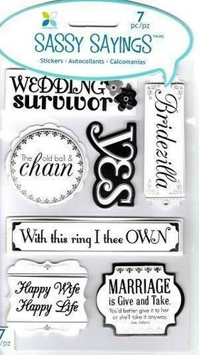 WEDDING Bridezilla Give Take Happy Wife Ball Chain Momenta Sassy ...