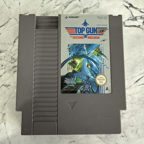 Top Gun Nintendo NES PAL Version Game Cart Only Tested Working | eBay UK