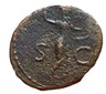 CLAUDIUS Authentic 41AD Rome Food MODIUS Original Ancient Roman Coin ...