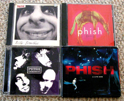 PHISH~~LOT OF 4 CDs 1990s 2000s Psych Hippie Rock FREE SHIPPING | eBay