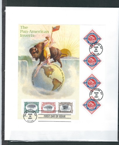 USA SC # 3505 Pan-American Exposition Invert Stamps Centenary . FDC | eBay