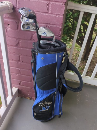 Callaway XJ SERIES Junior 53-60” Tall J-Reg Golf Set Bag Youth Club 6pc ...