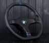 Bmw M Tech 1 steering wheel refinished 370mm e30 M3 325i 535i e28 e34 ...
