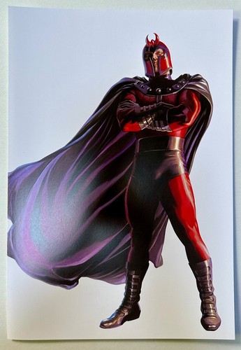 Magneto Marvel Villains Comics Poster by Alex Ross | eBay