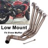 Titanium Alloy Exhaust System Header Pipe for Honda CBR650 CBR650F ...