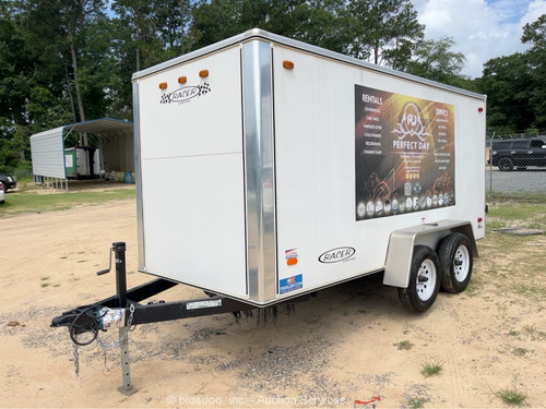 2023 Carson Racer 14' T/A Enclosed Pull Behind Cargo Equipment Trailer ...