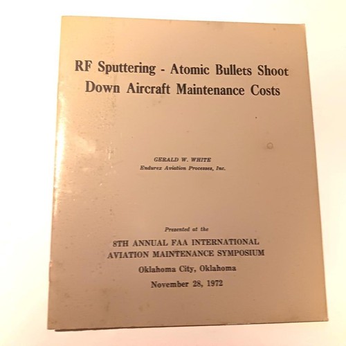 FAA International Aviation Symposium OK 1972 Atomic Bullets Shoot Down ...