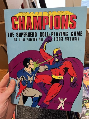 CHAMPIONS THE SUPERHERO ROLE PLAYING GAME Vintage 1983 Hero Games RPG ...