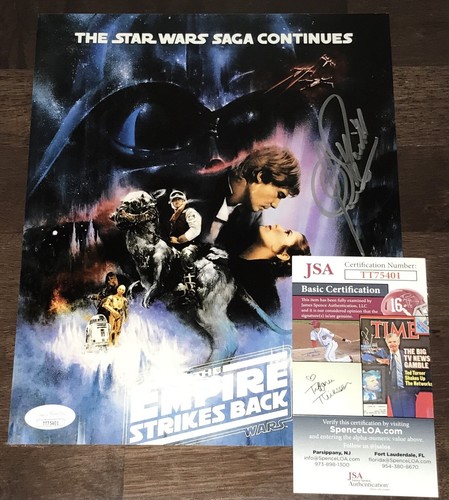 CLIVE REVILL SIGNED AUTOGRAPH 8X10 PHOTO JSA STAR WARS EMPEROR ...