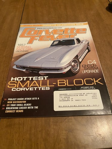 CORVETTE FEVER 2006 OCT - ODD-BALL, '56 RACER, EXPORT | eBay