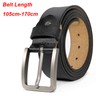 Mens Belt for Jeans Big and Tall Size 28"-64" 100% Real Leather Belts 3 ...