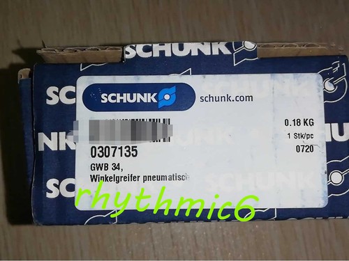 Brand New SCHUNK GWB 34 0307135 Gripper cylinder DHL or FedEx | eBay