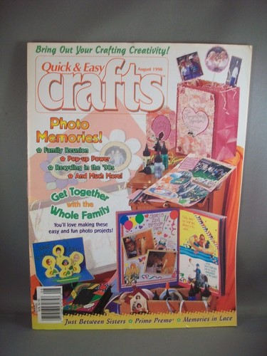 Quick & Easy Crafts Magazine - August 1998 - EUC | eBay