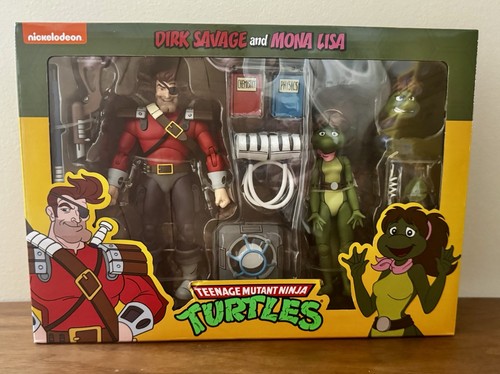 NECA TMNT Teenage Mutant Ninja Turtles Dirk Savage and Mona Lisa | eBay