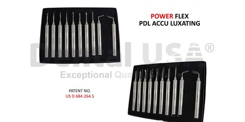 POWER FLEX PDL ACCU LUXATING FULL SET OF 10 WITH PREMIUM COMPLETE BOX ...