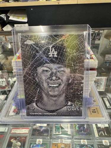 Topps Chrome 2025 Yoshinobu Yamamoto World Series At Night | eBay