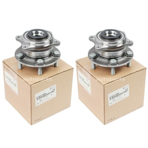 Genuine 51750C1000 FRONT Wheel Hub & Bearing 2PCS For Hyundai & Kia ...