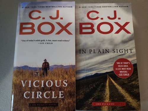 C.J. Box Joe Pickett Paperback Lot of 2 | eBay