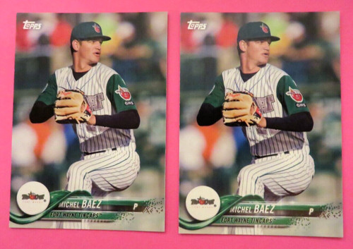 2 - 2018 Topps Pro Debut, Fort Wayne TinCaps - MICHEL BAEZ - Cuba | eBay