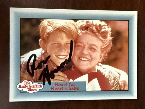 Ron Howard “Opie Taylor ” The Andy Griffith Show Autograph Signed | eBay