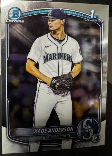2025 Bowman Draft Chrome 1st Kade Anderson #BDC-3 Refractor Seattle ...