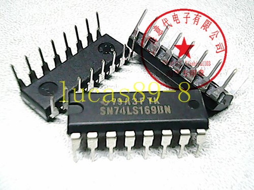 5PCS SN74LS169BN IC SYNC 4-BIT UP/DN CNTR 16-DIP 74LS169 LS169 LS169B ...