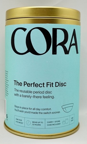 CORA THE PERFECT FIT REUSABLE PERIOD DISC ONE SIZE. | eBay