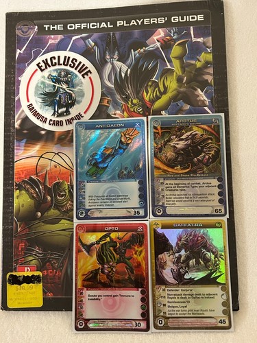 CHAOTIC PROMO LOT: RAIMUSA, ARCTUS, ANTIDAEON, OPTO, AND GAFFAT-RA ...