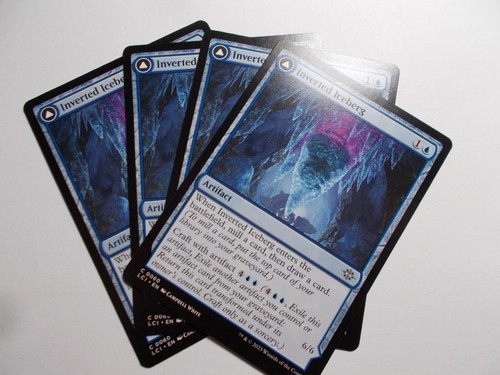 Inverted Iceberg / Iceberg Titan x4 MTG LCI Blue Common Artifact NM/M ...