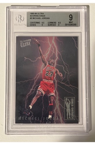 Michael Jordan Scoring Kings 1993-94 Fleer Ultra BGS 9 🏀 | eBay