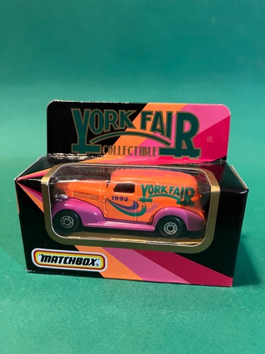 Matchbox York Fair 1992 Truck Van 1/64 Diecast NEW in Box | eBay