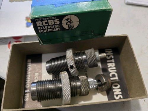 LOT #G RCBS FL DIE SET. 22 HORNET W/SHELL HOLDER | eBay