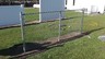 Extend-a-Fence Chain Link Raise Fence up to 2' Line Post Kit 1 5/8" Add ...